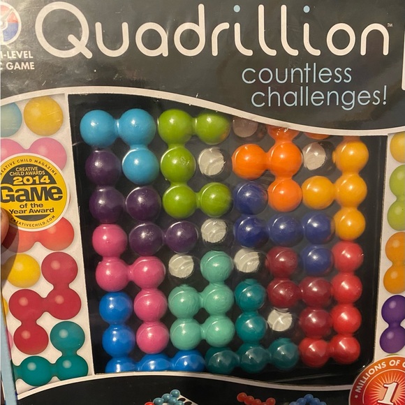 Toys | Nib Quadrillion Click Play Multilevel Logic Game By Smart Games ...